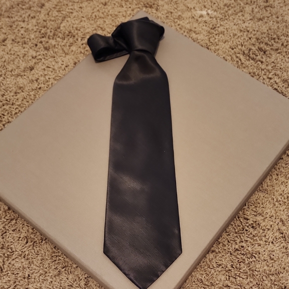 Van Garie | Accessories | Dusseldorf Van Garie Charcoal Mens Tie | Poshmark